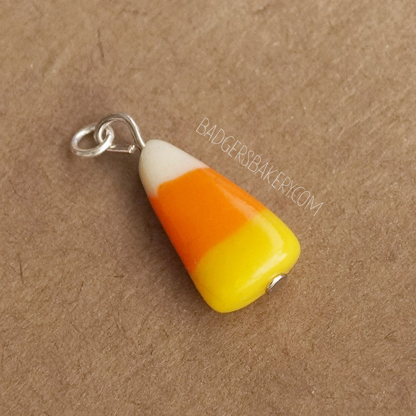 candy corn bag charm