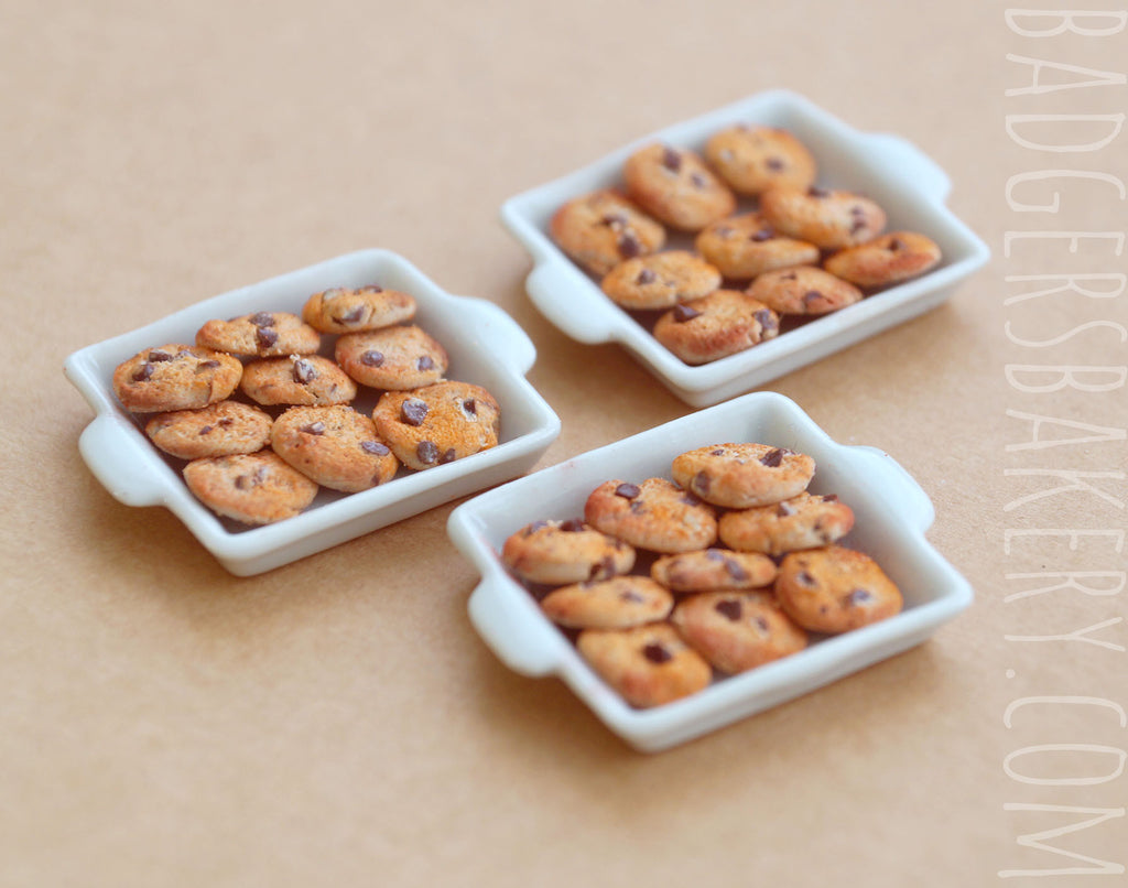 COOKIE TRAY Miniature - 1/12 Scale Dollhouse Food – Badger's Bakery