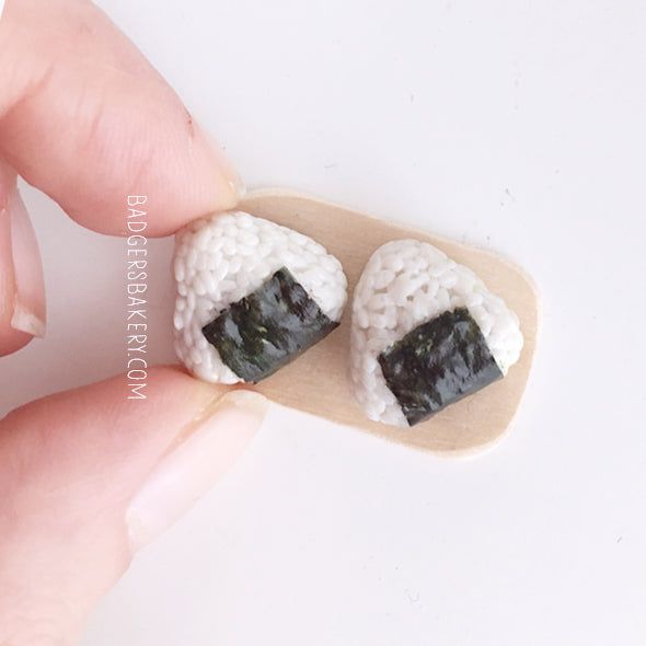 Miniature ONIGIRI, Food for Dolls in 1/6, 1/4, 1/3 Scale, Blythe, BJD ...